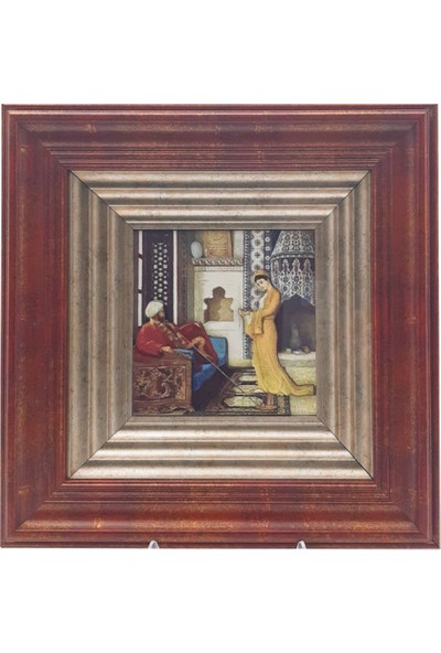 Nusnus Osman Hamdi Bey Kahve Ocağı 2 Boyutlu Ahşap Tablo Nusnus Osman Hamdi Bey Kahve Ocağı 2 Boyutlu Ahşap Tablo