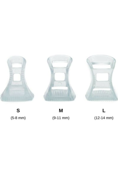 İpek Bazaar 3 Adet ( S-M-L) Bayan Ayakkabı Topuk Ucu Koruyucu Kır Düğünleri Için Çime Batmaz Şeffaf Aparat İpek Bazaar 3 Adet ( S-M-L) Bayan Ayakkabı Topuk Ucu Koruyucu Kır Düğünleri Için Çime Batmaz Şeffaf Aparat