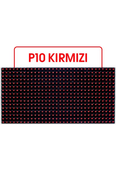 Wow Teknoloji P10 Kırmızı Panel