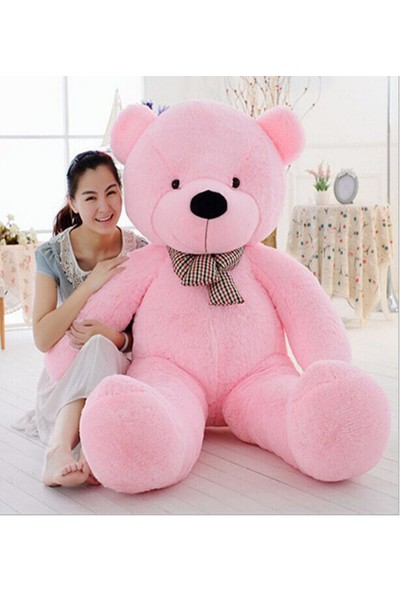 Sole 150 cm Papyonlu Peluş Ayı-Dev Boy, Yerli - Sevgiliye Özel Hediye Sole 150 cm Papyonlu Peluş Ayı-Dev Boy, Yerli - Sevgiliye Özel Hediye