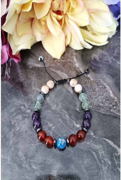 Atlantis Kova Burcu Doğaltaş Bileklik