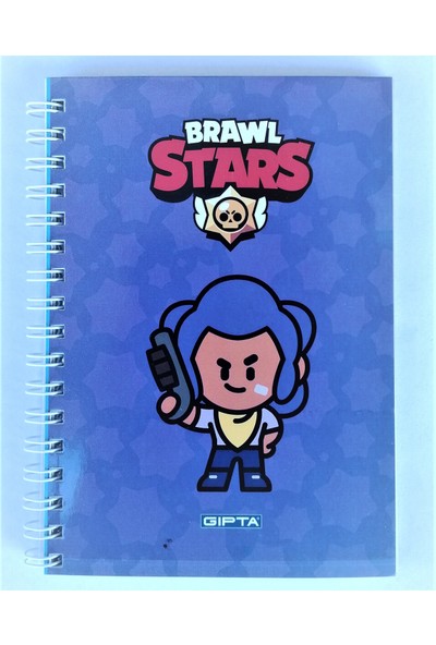 Gıpta A6 Brawl Stars Çizgili Karakteri Shelly Not Defteri