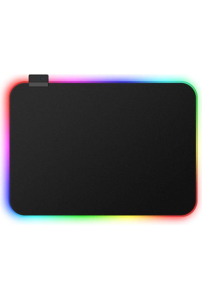 Rgb Mouse Pad - 25*35CM Kaymaz Taban Rgb Işıklı Mousepad Rgb Mouse Pad - 25*35CM Kaymaz Taban Rgb Işıklı Mousepad