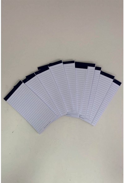 Roka Collection 3016 Yedek Defteri 7,5 cm x 14,5 cm 10'lu Roka Collection 3016 Yedek Defteri 7,5 cm x 14,5 cm 10'lu