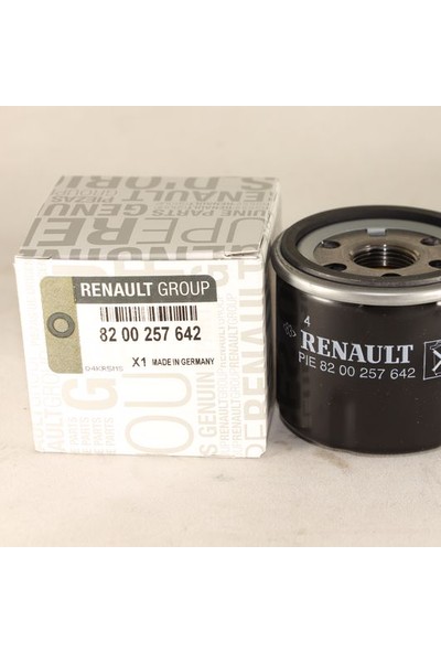 OEM Renault Twingo I 1.1 Yağ Filtresi 8200257642