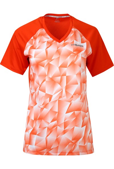 Head Tokyo V Neck Kadın Tenis Tişört