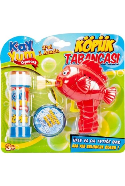 Kayyum Oyuncak Kayyum Balık Figürlü Köpük Tabanca Kırmızı 741-8B Kayyum Oyuncak Kayyum Balık Figürlü Köpük Tabanca Kırmızı 741-8B