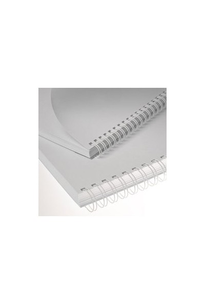 Office Force 1 Beyaz 2:1 Inç A4 23 Loop Kutu Tel Spiral 50'li