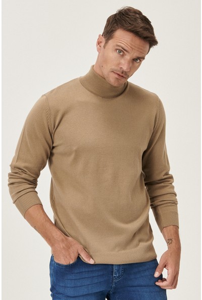 Altınyıldız Classics Standart Fit Tam Balıkçı Yaka Triko Kazak