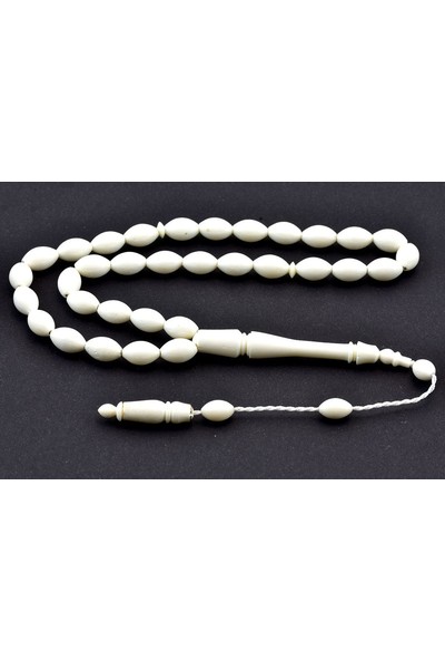 Tesbihediye Arpa Kesim Özel Imameli Deve Kemiği Tesbih