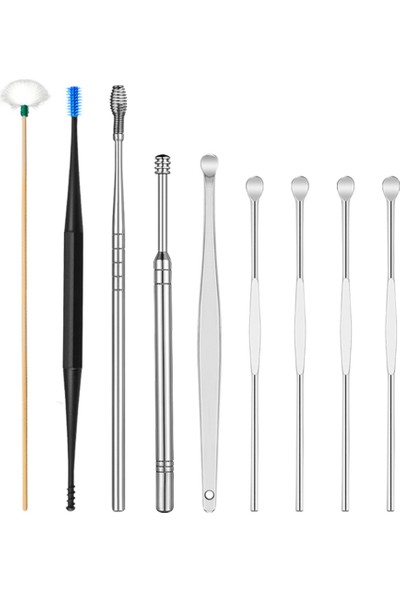 Sportauto 9 Adet Kulak Temizleyici Kiti (Yurt Dışından) Sportauto 9 Adet Kulak Temizleyici Kiti (Yurt Dışından)