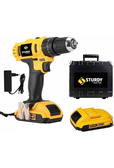 Sturdy Power Tools 42 V 5 A ESOTERİC SERİ çift akülü şarjlı Professional Vidalama Matkap Sturdy Power Tools 42 V 5 A ESOTERİC SERİ çift akülü şarjlı Professional Vidalama Matkap