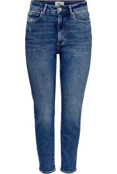 Only Kadın Medium Blue Denim Pantolon Only Kadın Medium Blue Denim Pantolon