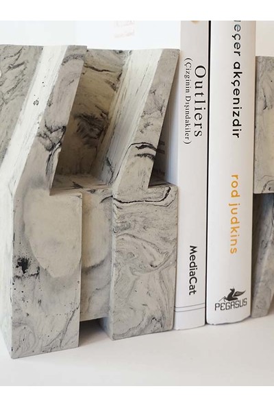 The Craft Thor 2'li Dekoratif Tırnak (Alıntı) Işareti Figürlü Beton Kitap Tutucu / Bookend / Kitap Desteği The Craft Thor 2'li Dekoratif Tırnak (Alıntı) Işareti Figürlü Beton Kitap Tutucu / Bookend / Kitap Desteği