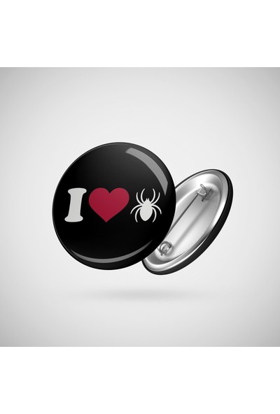 Fizello I Love Spider Rozet Fizello I Love Spider Rozet