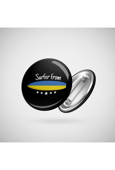 Fizello Surfer From Ukraine Rozet