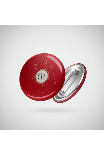 Fizello Harry Potter 9 3/4 Binary Rozet Fizello Harry Potter 9 3/4 Binary Rozet