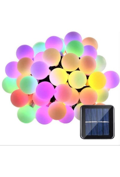 Nostaljik Lezzetler 50 LED Renkli Solar Güneş Enerjili Bahçe Teras Balkon Ağaç Lambası Aydınlatması Nostaljik Lezzetler 50 LED Renkli Solar Güneş Enerjili Bahçe Teras Balkon Ağaç Lambası Aydınlatması
