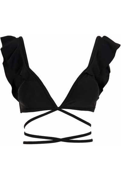 DeFacto Bağlama Detaylı Triangle Bikini Üstü W0860Az21Hs