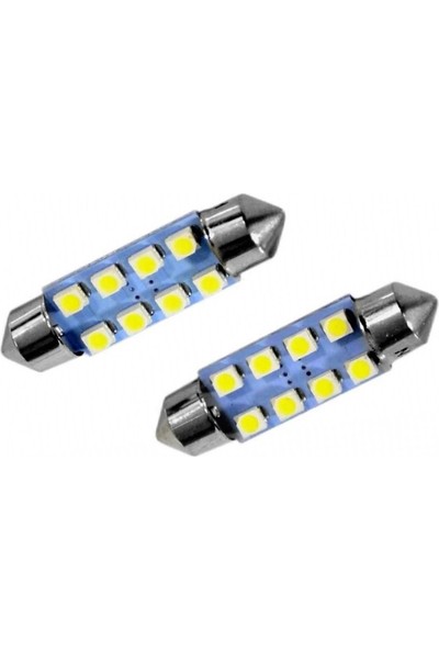 BTM Otomotiv 8 LED Sofit Ampul 2ADET BTM Otomotiv 8 LED Sofit Ampul 2ADET