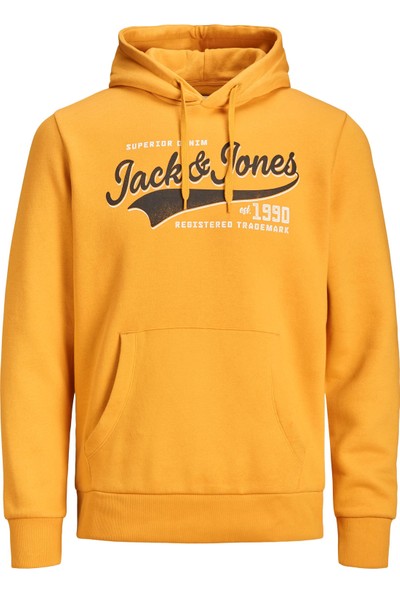 Jack&Jones Logo Sweat Hood 2 Col 21/22 Noos Erkek Sarı Sweatshirt 12189736-22 Jack&Jones Logo Sweat Hood 2 Col 21/22 Noos Erkek Sarı Sweatshirt 12189736-22