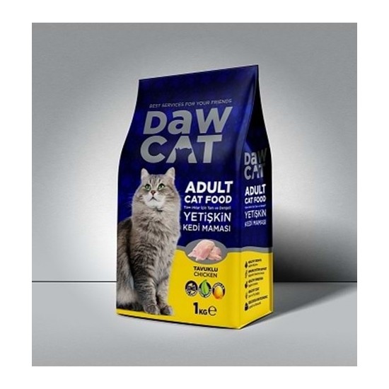 Dawcat Tavuklu Yetişkin Kedi Maması 1 kg - OnuAl Fiyat Arşivi