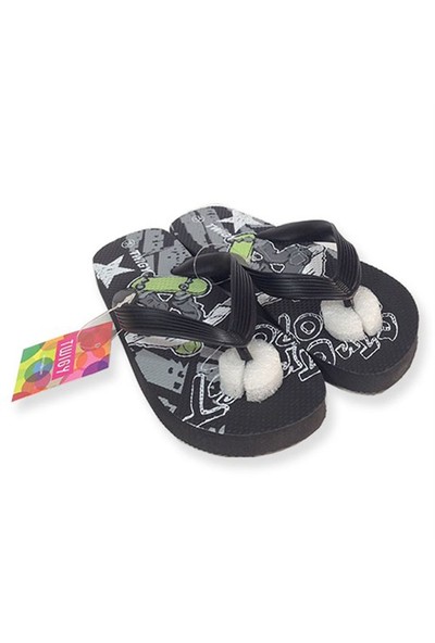 Twigy Sein Siyah - Siyah Parmak Arası Terlik