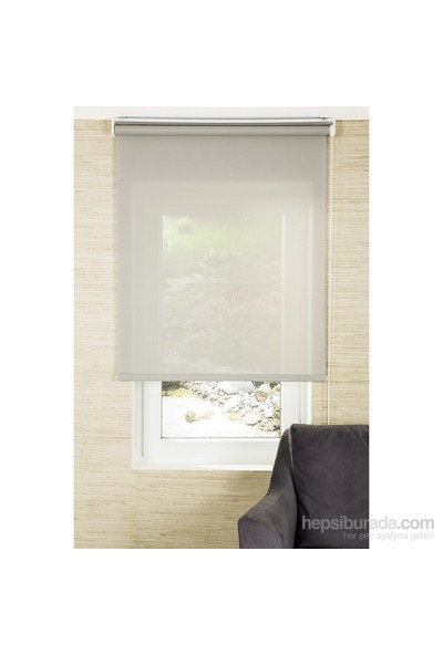 Comforsun Gri Transparan Screen Stor Perde 100x200 Comforsun Gri Transparan Screen Stor Perde 100x200
