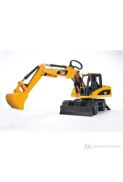 Bruder Caterpillar Tekerlekli Ekskavatör - BR02445 Bruder Caterpillar Tekerlekli Ekskavatör - BR02445