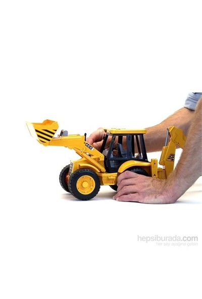 Bruder JCB 4CX Kepçeli Ekskavatör BR02428 Bruder JCB 4CX Kepçeli Ekskavatör BR02428