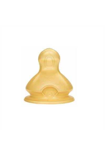 Nuk First Choice Plus Kauçuk Biberon Emziği Orta Delik 0 - 6 Ay Nuk First Choice Plus Kauçuk Biberon Emziği Orta Delik 0 - 6 Ay