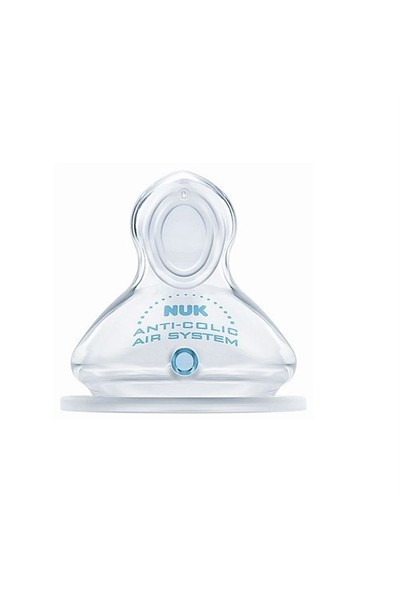 Nuk First Choice Plus Silikon Biberon Emziği Büyük Delik 0 - 6 Ay Nuk First Choice Plus Silikon Biberon Emziği Büyük Delik 0 - 6 Ay