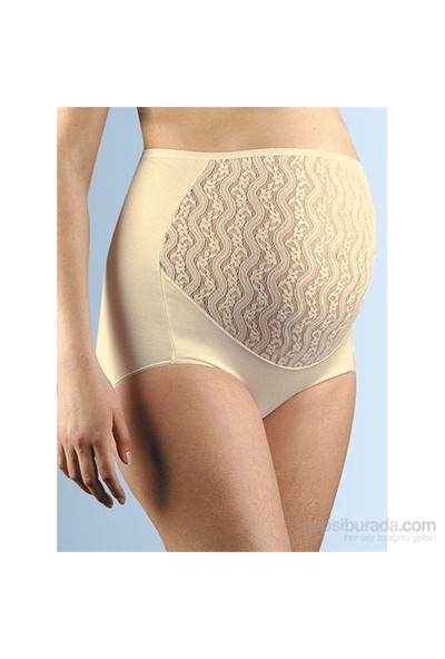Chezmam / Destekleyici Dantel Hamile Külodu-Ten