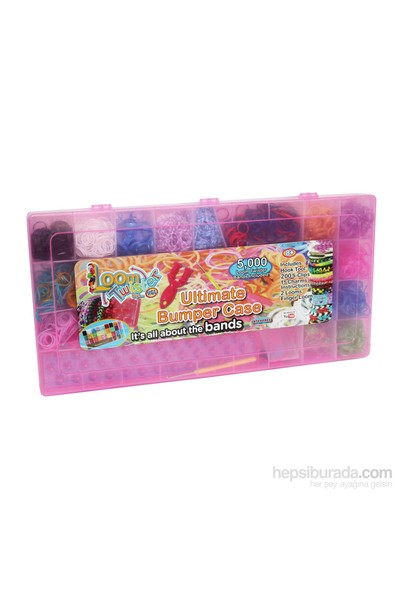 Loom Twister Bands Set Extra Large / 5000 Parça Loom Twister Bands Set Extra Large / 5000 Parça