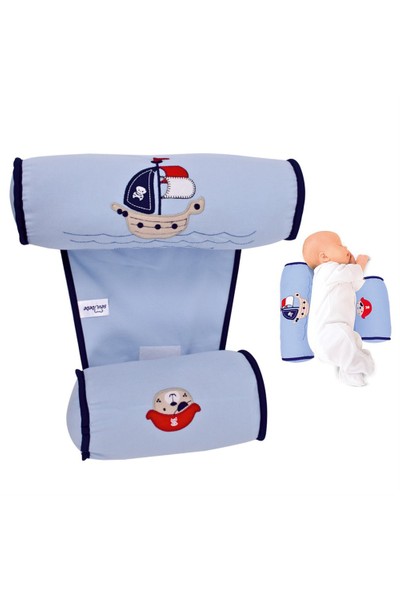 Sevi Baby Güvenli Yan Yatış Yastığı Mavi