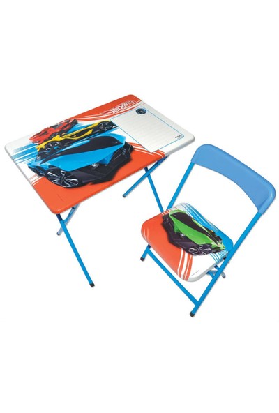 Furkan Hot Wheels Yazı Tahtalı Masa Sandalye Seti Furkan Hot Wheels Yazı Tahtalı Masa Sandalye Seti