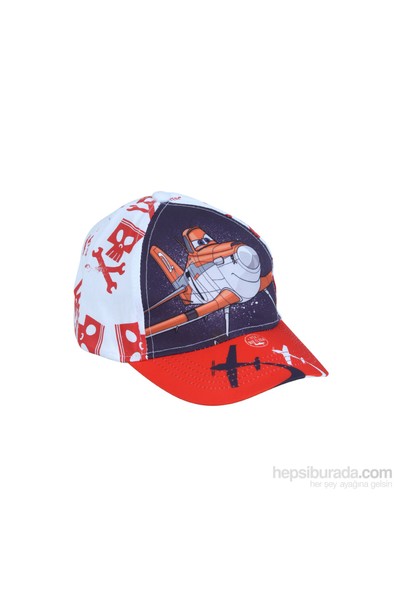 Disney Planes Lisanslı Şapka 1453 Kırmızı Beyaz Disney Planes Lisanslı Şapka 1453 Kırmızı Beyaz