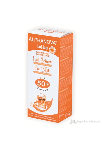 Alphanova Bebekler için Organik Güneş Kremi SPF50+ (Yüksek Koruma - Sprey) Alphanova Bebekler için Organik Güneş Kremi SPF50+ (Yüksek Koruma - Sprey)
