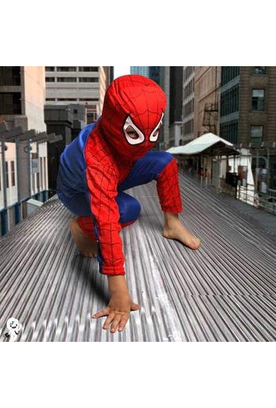 Örümcek Adam Kostümü - 3 Beden M