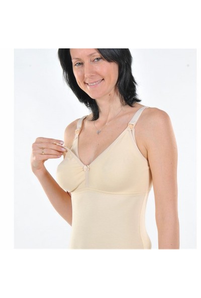 Bebefox Klasik Emzirme Atleti Ten Bebefox Klasik Emzirme Atleti Ten