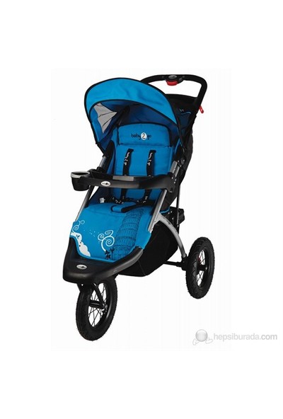 Baby2go 8821 Jogger Puset Bebek Arabası / Mavi