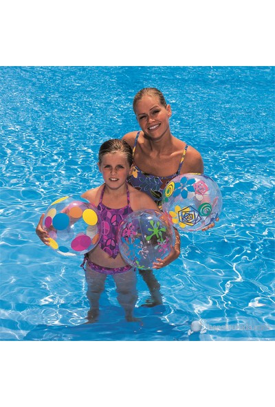 Bestway Farklı Desen Deniz Topu - 31001 (Çiçek) Bestway Farklı Desen Deniz Topu - 31001 (Çiçek)