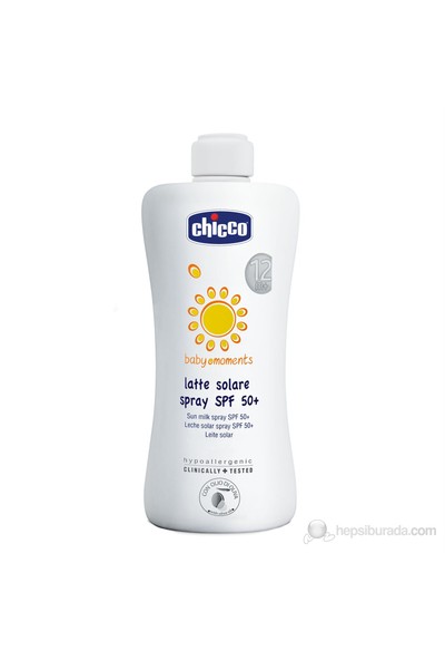 Chicco Güneş Sütu Sprey 12 ay+ 150 Ml