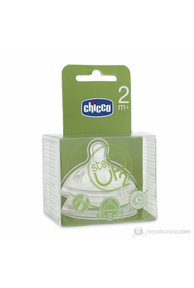 Chicco Step Up 2 Akış Ayarlı Biberon Emziği Chicco Step Up 2 Akış Ayarlı Biberon Emziği