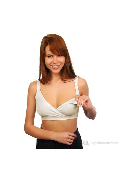 Shipsbaby Krovaze Emzirme Sütyeni Krem / 90