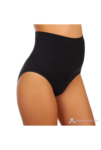Shipsbaby Dikişsiz Hamile Külodu Siyah / Large