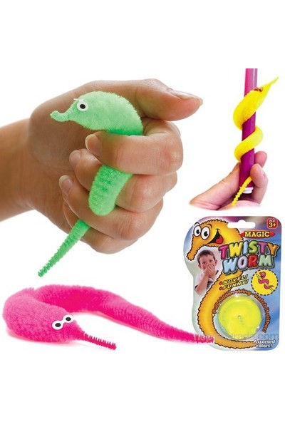 Hepsi Dahice Sihirli Kurtcuk Magic Twisty Worm (5 Adet) Hepsi Dahice Sihirli Kurtcuk Magic Twisty Worm (5 Adet)