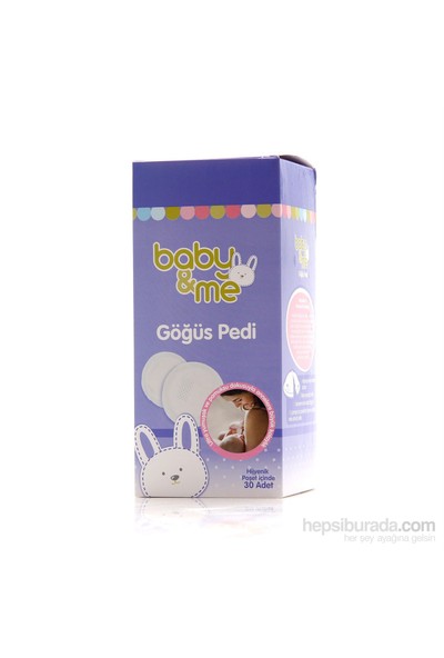 Baby&Me Göğüs Pedi 30 Adet