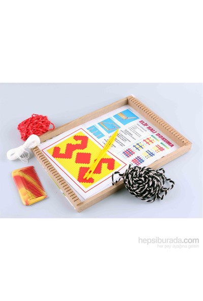 Dekotrends Ahşap Halı Dokuma Seti Dekotrends Ahşap Halı Dokuma Seti