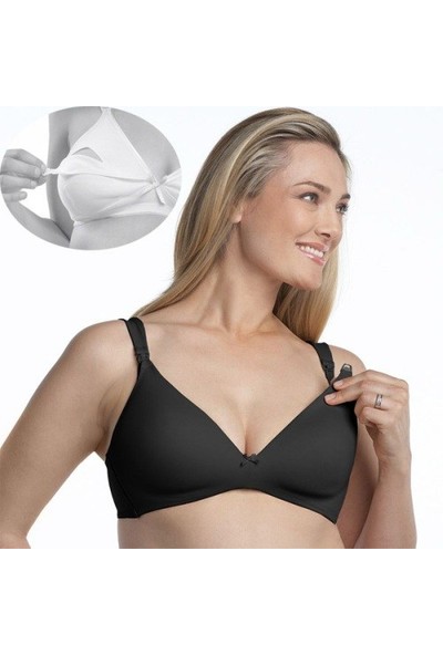 Bebefox Klasik Emzirme Sütyeni 100 Beden Siyah